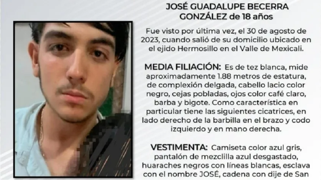 Familiares buscan a José Guadalupe Becerra González – El 5to Poder